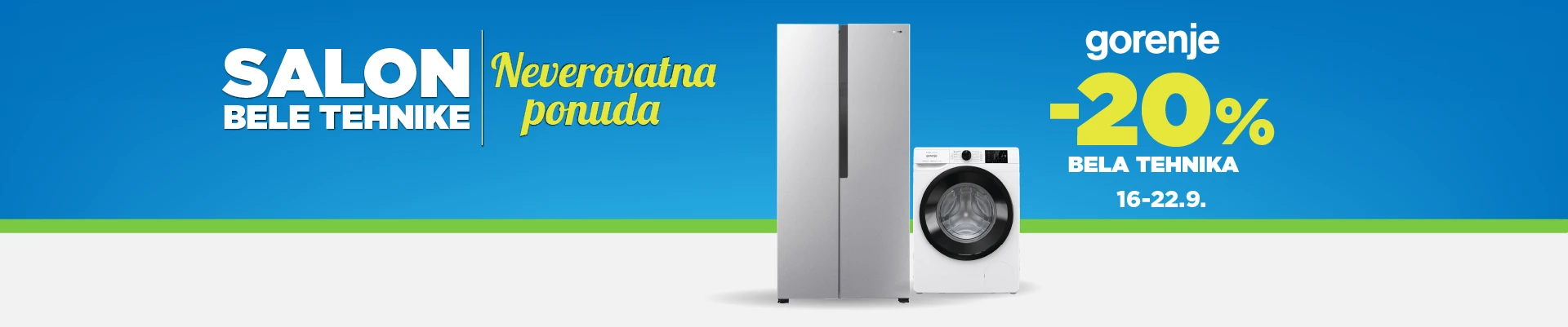 Gorenje salon bele tehnike