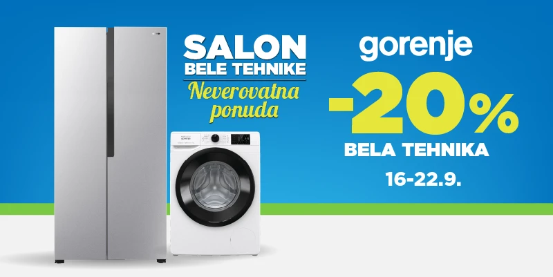 Gorenje salon bele tehnike